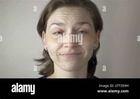 Woman Squinting Not Glasses Stock Videos And Footage Hd And 4k Video