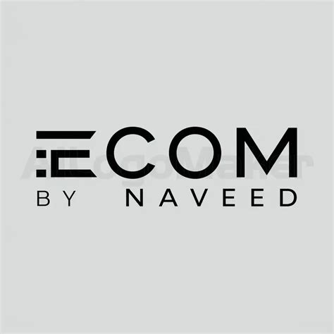 Logo Design For Ecom By Naveed Modern En Symbol In Technology Industry