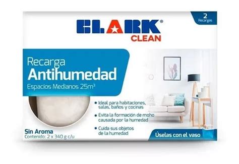 Absorbente Humedad Clark Recarga X Gr