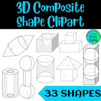 Composite Shapes Clipart Teaching Resources Tpt