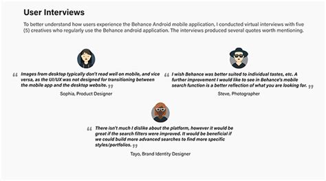 Behance Mobile Application Redesign UX UI Case Study On Behance