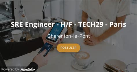 Sre Engineer Hf Tech29 Paris Estreem Estreem