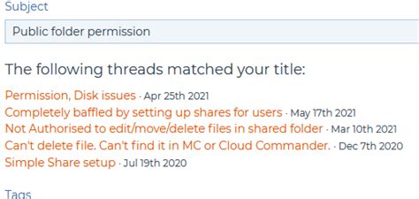public folder permission cifs smb openmediavault