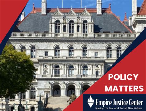 Empire Justice Center Dedicated New York Non Profit Law Firm