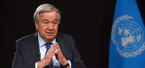 Humanitys Fate Hangs In Balance Amid Climate Crisis Un Chief