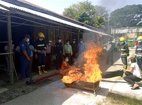 အင်္ဂပူမြို့ မြို့မဈေးတွင် မီးဘေးအန္တရာယ် ကြိုတင်ကာကွယ်ရေး သရုပ်ပြဇတ်တိုက်လေ့ကျင့် Information