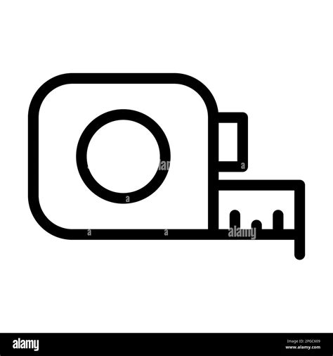 Measurement Vector Thick Line Icon For Personal And Commercial Use