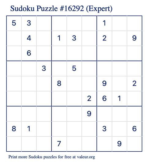 Free Free Printable Sudoku And Solutions Download Free Free Printable