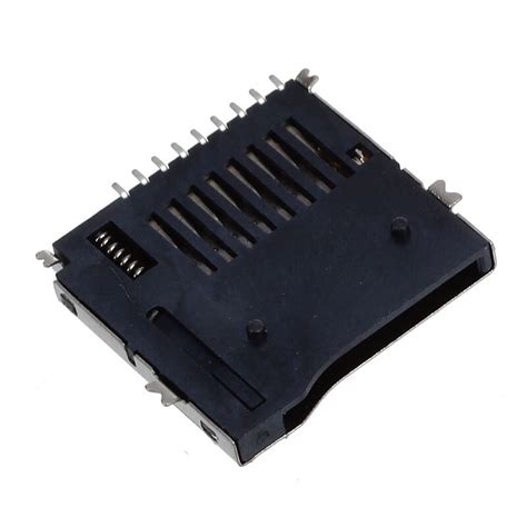 5 Pcs Pushpush Type Micro Sd Card Sockets For Cel Grandado