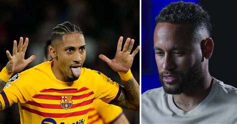 Neymar Reacts To Raphinha Stealing His Celebration In Psg Win