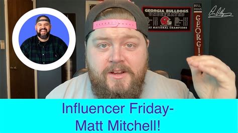 Influencer Friday Matt Mitchell Youtube