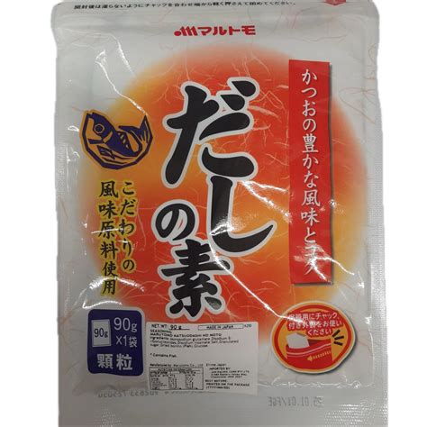 Marutomo Katsuo Dashi No Moto Bonito Soup Stock 90g Jun Direct