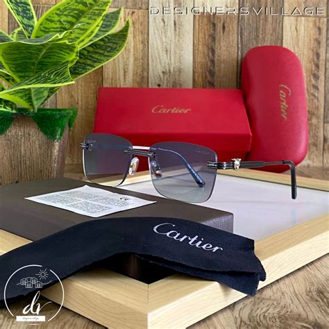 Cartier First Copy Sunglasses Black Wp004 Designers Village