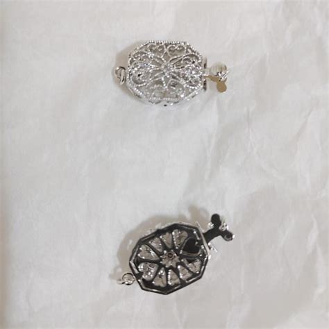 Silver Necklace 목걸이고리장식 비즈재료 비즈공예 목걸이만들기 목걸이비즈재료 On Bunjang Global Site