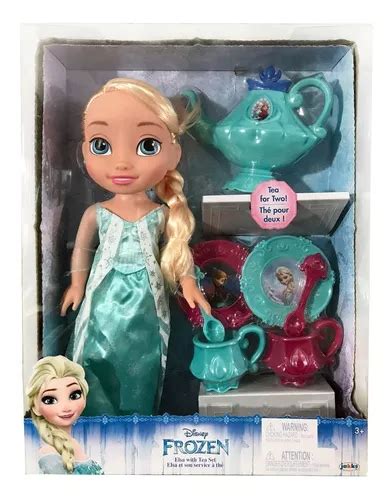 Muñeca Elsa Frozen Set De Te Disney Jakks Pacific Cm Cuotas sin interés