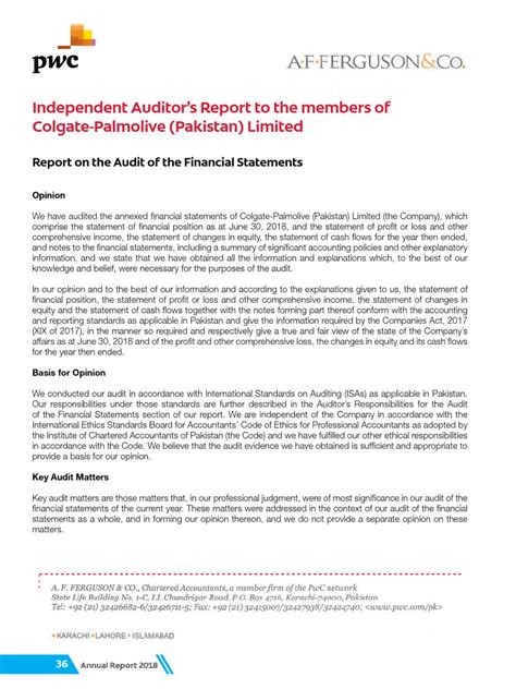 Sample Auditors Report Pdf Audit Going Concern