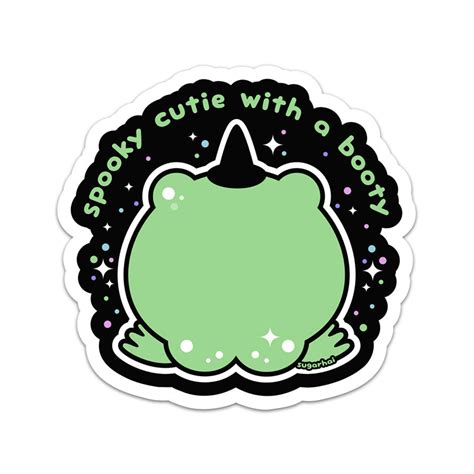 Spooky Cutie With A Booty Stickers Sugarhai