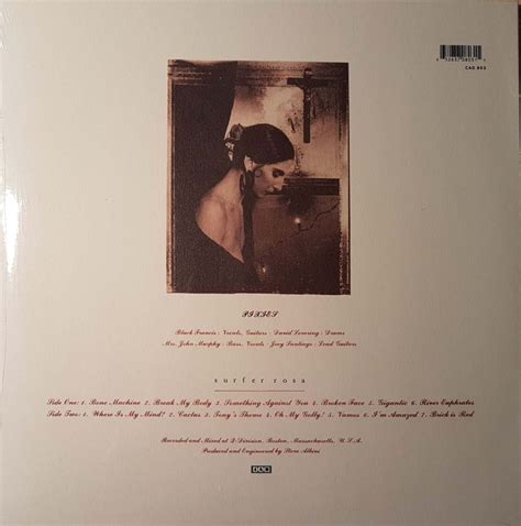 Pixies Surfer Rosa Lp Back Antishop Prodavnica Gramofonske Ploče