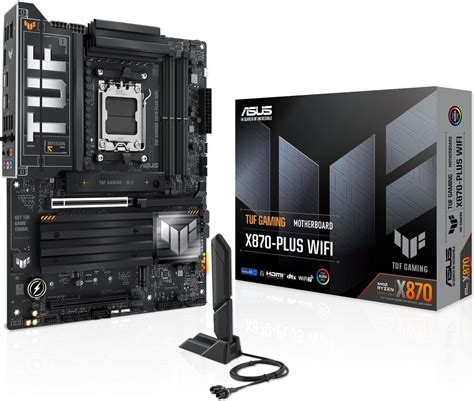 ASUS TUF GAMING X870 PLUS WIFI AMD AM5 X870 ATX Motherboard 16 2 1