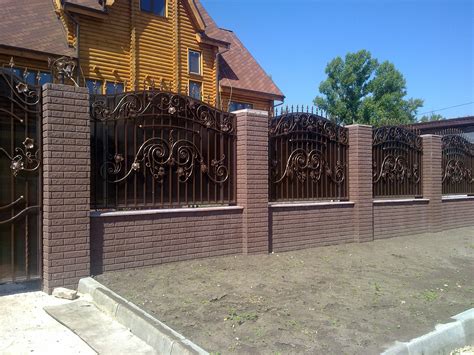 Красивые кованые заборы | Компания «ГарантМеталл