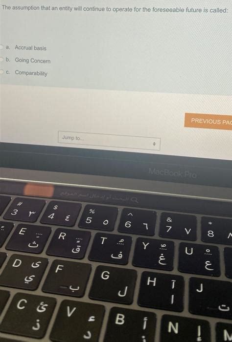 Solved The Assumption That An Entity Will Continue To