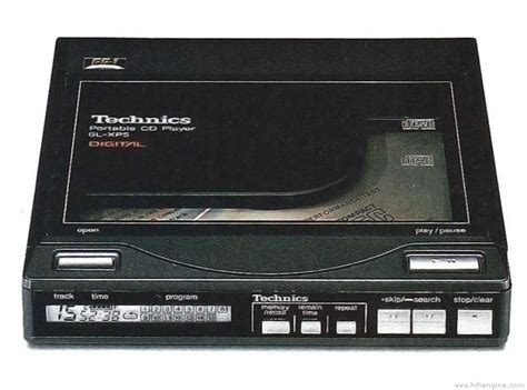 Technics SL XP5 Portable CD Player Manual HiFi Engine