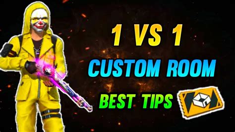 Custom Room 1 Vs 1 Tips And Tricks Garena Free Fire Youtube