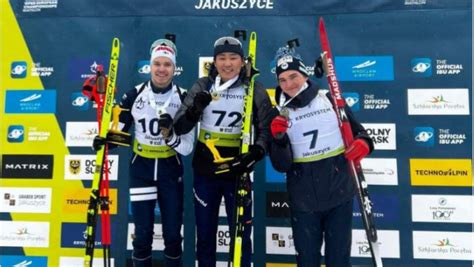 Монголын биатлонч Э Энхсайхан Европын аварга боллоо