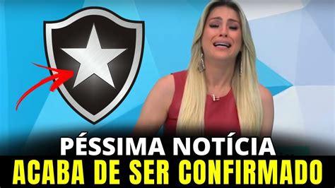 PlantÃo Urgente Botafogo Sofre Duro Golpe Noticias Do Botafogo Hoje