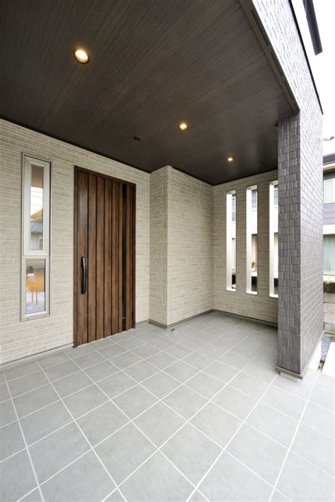 南玄関の理想的な間取り実例｜30～40坪の平屋でつくるこだわり住宅 不二建設