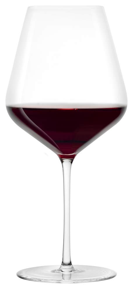 Stolzle Lausitz Starlight Crystal 2775 Ounce Burgundy Wine Glass Set