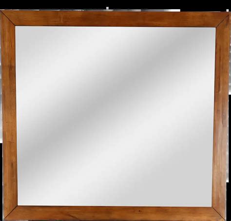 Robin Mid Century Modern Brown Mirror Rc Willey