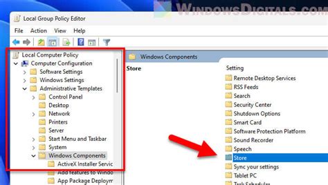 Disable Microsoft Store In Windows 11 Home Or Pro Gpo