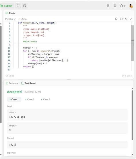 Honorine Ndom Ndzah On Linkedin Leetcodetwosumchallenge
