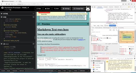 Beta Markdown Previewer Not Passing Test 5 The Freecodecamp Forum