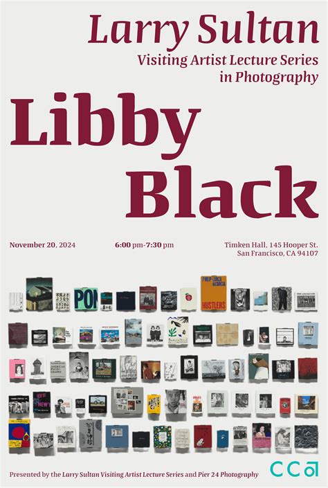 Libby Black Presented With Pier 24 Photography Larry Sultan Visiting