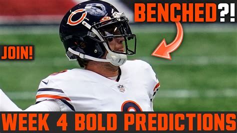 Nfl Week 4 Bold Predictions Nfl Hot Take Thursday Youtube