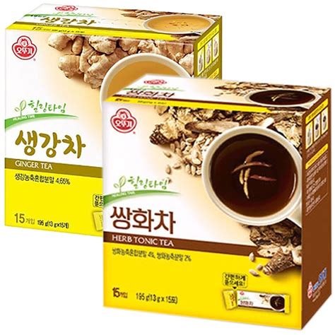 오뚜기 생강차 15t 쌍화차 15t 홈플러스 택배배송