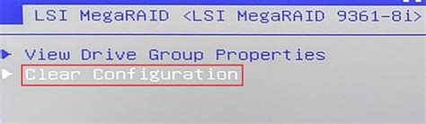 Management And Configuration Of RAID Arrays On LSI MegaRAID I And RAID