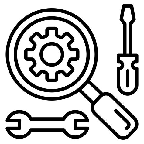 Analytics Tool Icon Line Vector Illustration 35193521 Vector Art At Vecteezy