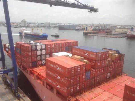 Stacked Upper Deck Of A Containership The Geography Of Transport Systems