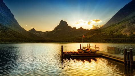 Summer Lake And Sunsets Wallpapers Wallpaper Cave