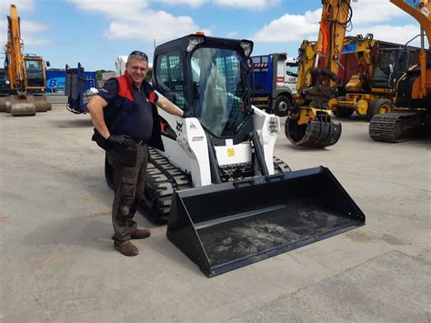 Bobcat T Track Loader Delivered To Dublin Adare Machinery