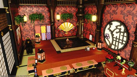 Redesigned My Bedroom Bathroom In The Hingan Style Ffxiv