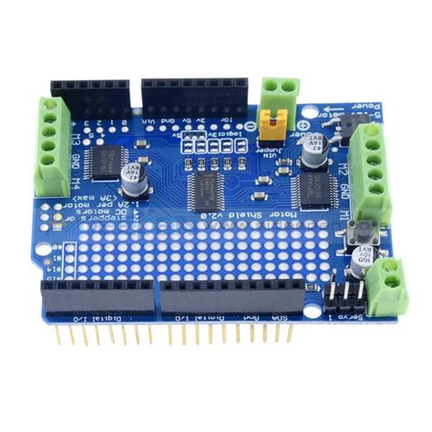 Motorstepperservorobot Shield Expansion Board For Arduino I2c Aideepen