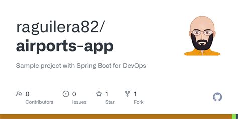 GitHub Raguilera Airports App Sample Project With Spring Boot For DevOps
