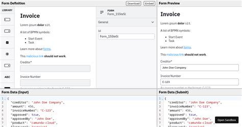 Form Js Playground Demo Forked Codesandbox