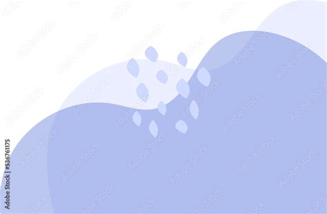 Abstract Blob Shape Corner Decoration Stock Illustration Adobe Stock