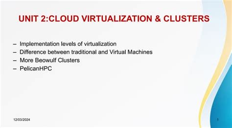 Virtualization And Its Types Implementationpptx