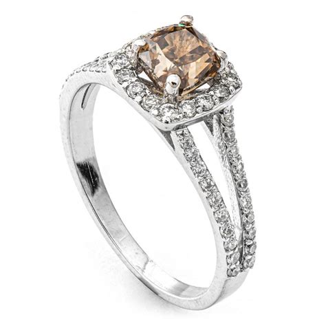 145 Tcw Diamond Ring 14 Kt White Gold Ring 101 Ct Catawiki